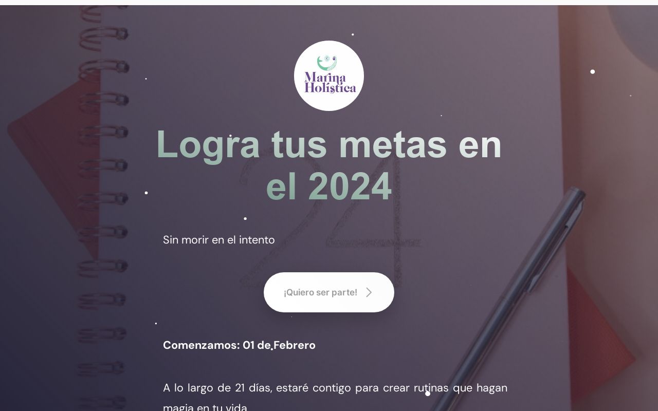 Logra tus metas en el 2024